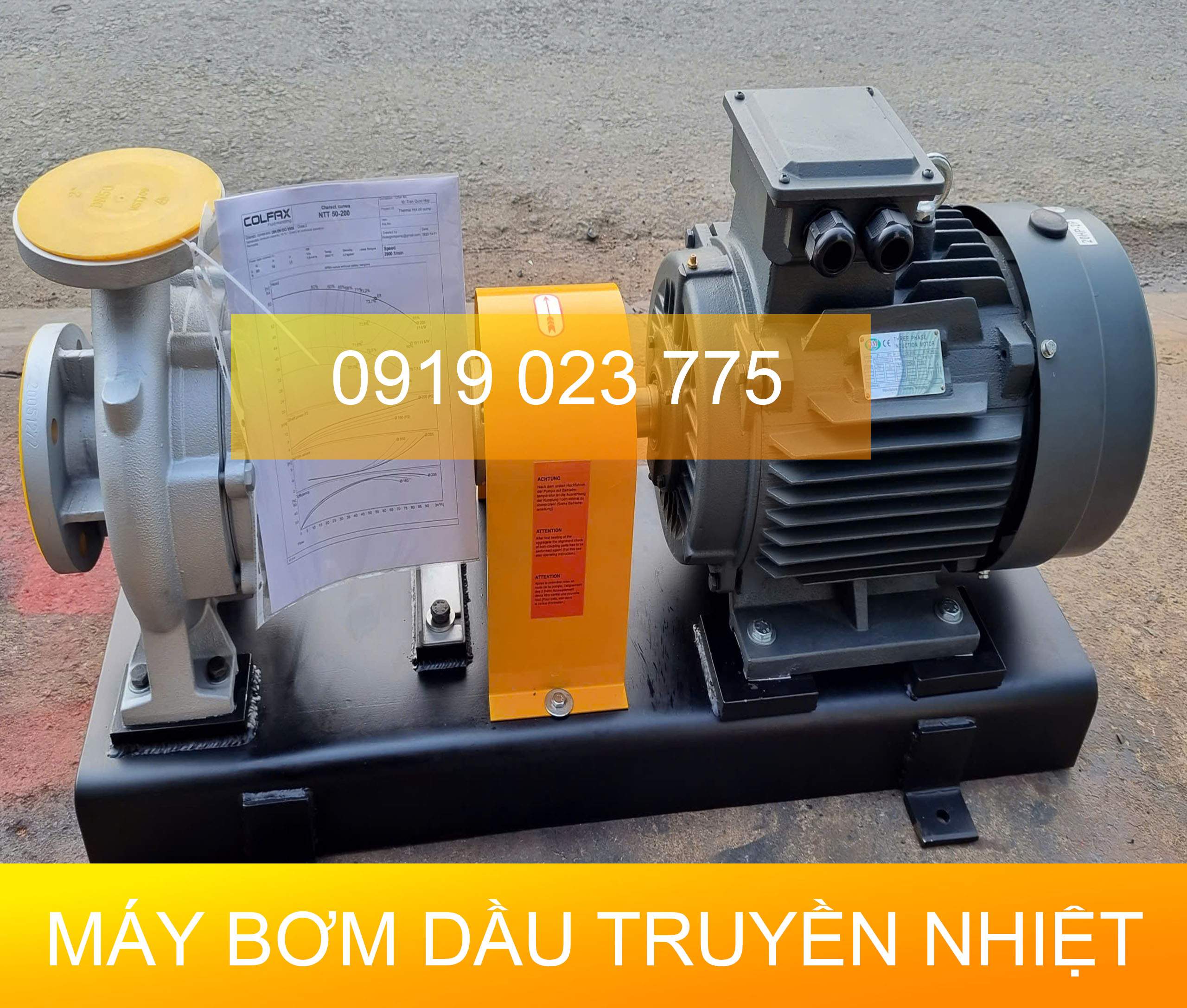 Chọn máy bơm dầu truyền nhiệt phù hợp